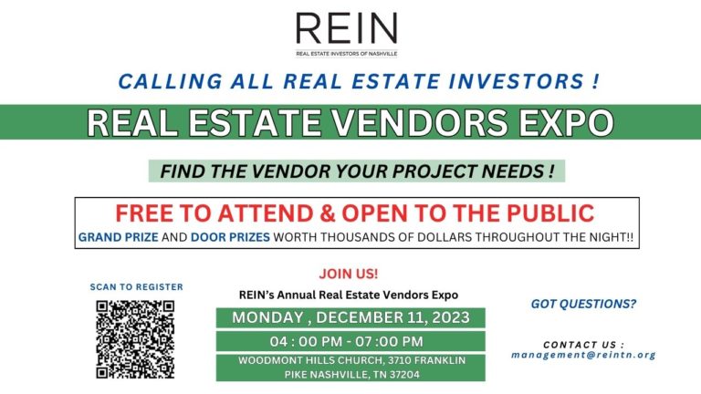 REIN – a Real Estate Investors Network | 615-885-5454 – Real Estate ...