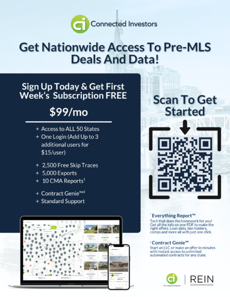 REIN – a Real Estate Investors Network | 615-885-5454 – Real Estate ...